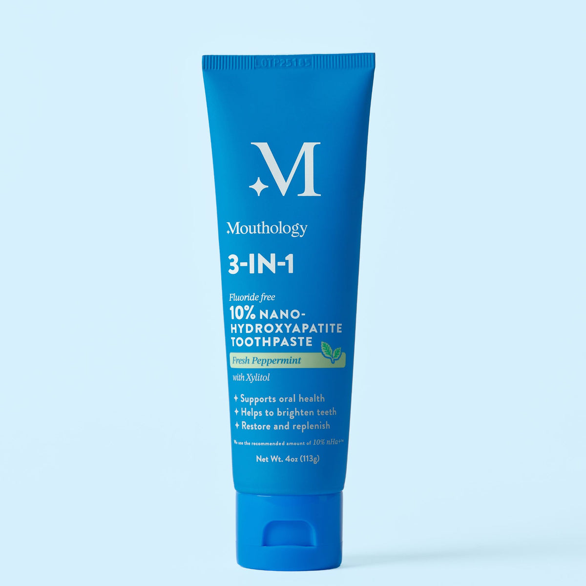 10% Nano-Hydroxyapatite Toothpaste | Fluoride-Free | Mouthology