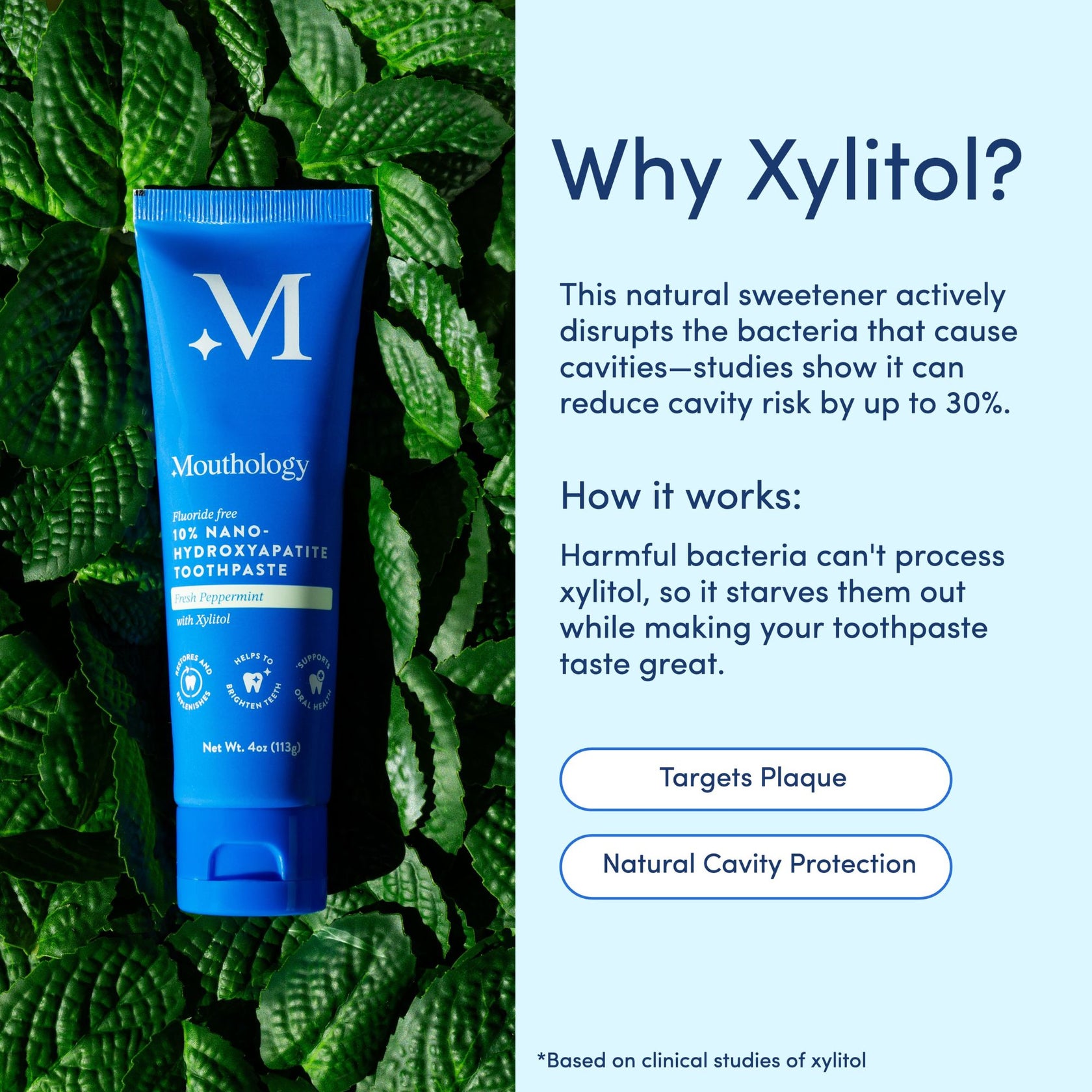 10% Nano-Hydroxyapatite Toothpaste | Fluoride-Free | Mouthology